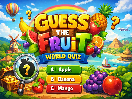 Guess The Fruit World Quiz - Gamengland